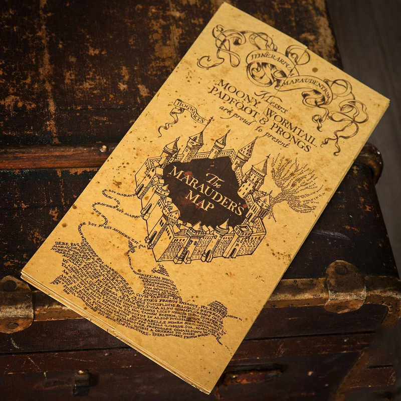 Mapa del Merodeador Marauder Map Harry Potter de Noble Collection