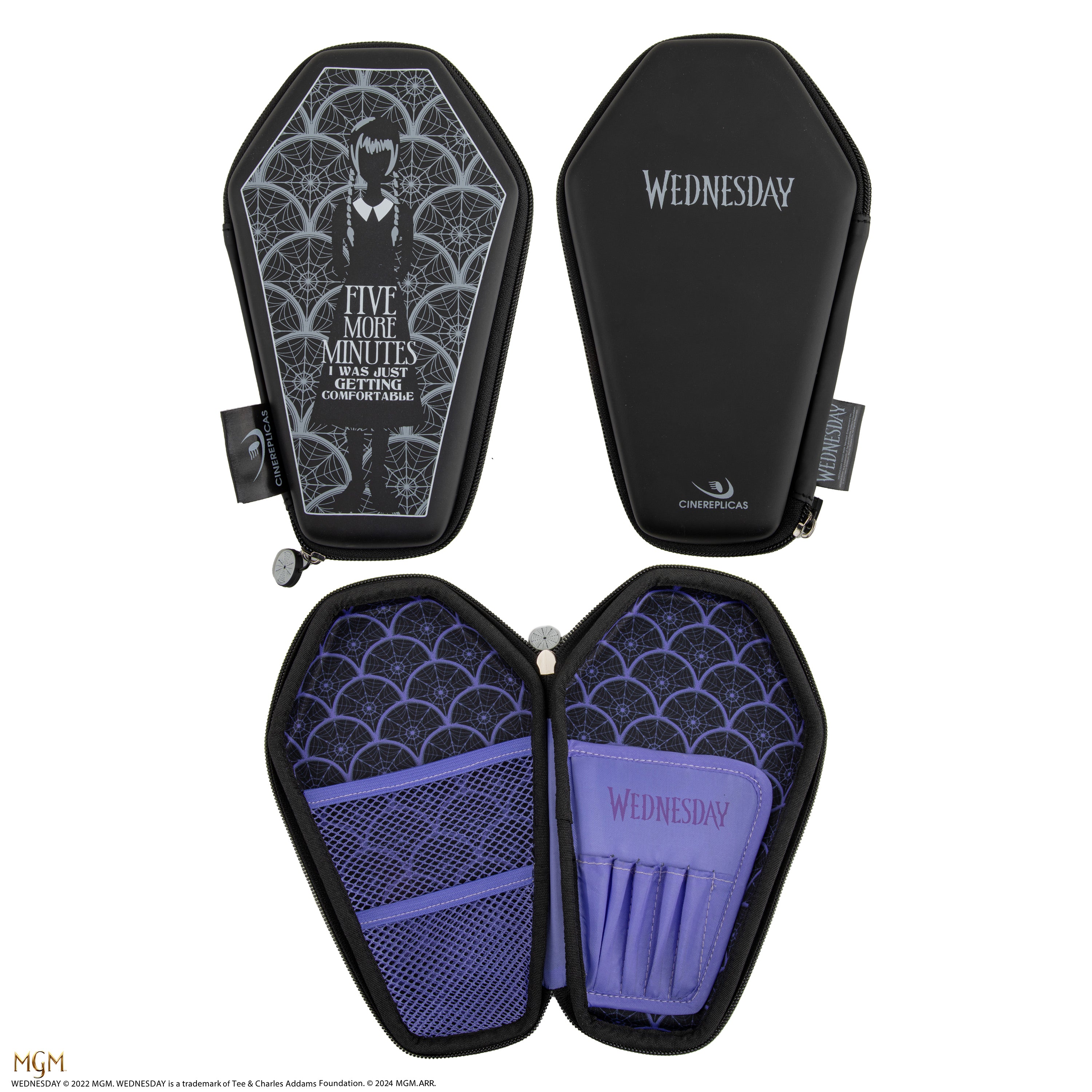 Set Wednesday's Coffin Stationery