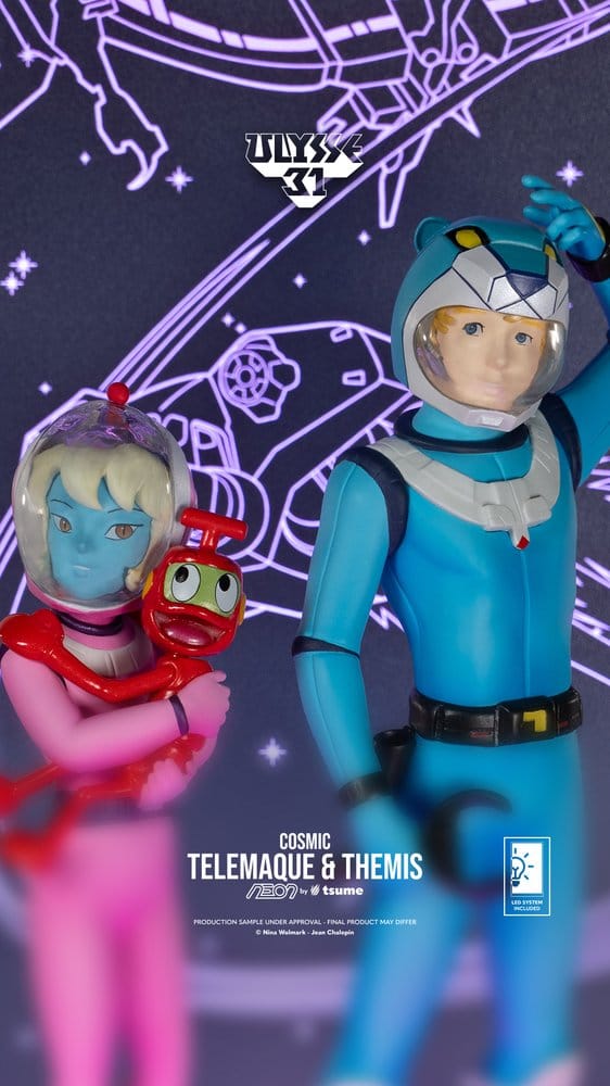 Figura 1/9 Telemachus & Themis Cosmic Version Ulysse 31 Neon